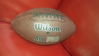 Wilson NFL Silver Series All Pro JUNIOR size American Football ball UK ...