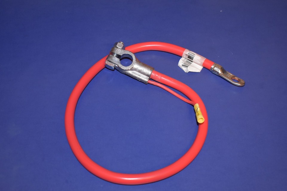 25" Top Post Positive Battery Cable 2 Gauge Deka East Penn MADE IN USA ...