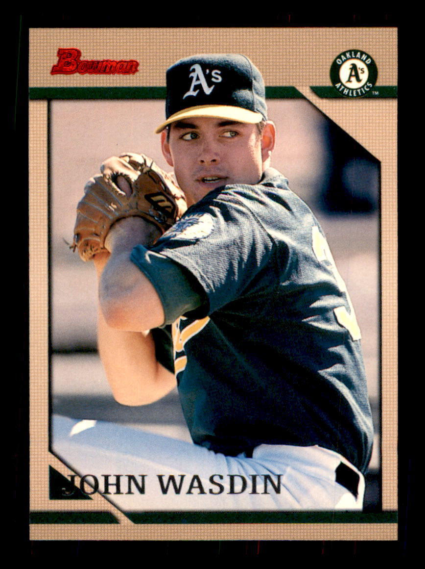 1996 Baseball Bowman John Wasdin Oakland Athletics #174 1 | eBay