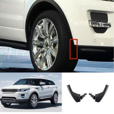 For Range Rover Evoque 12-19 Black Wheel Eyebrow Arch Cover Fender ...