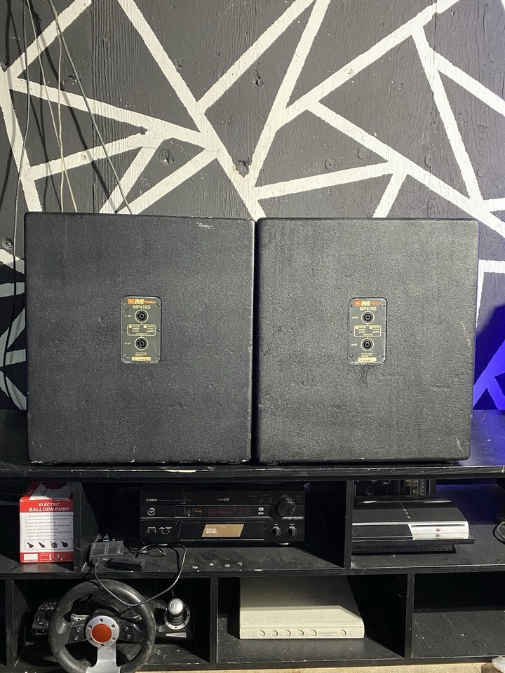 JBL MP418S 18” Non amplified Subwoofer (Pair 2x) | eBay