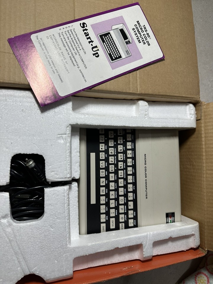 TRS-80 Micro Color Computer Model MC-10 Untested | eBay