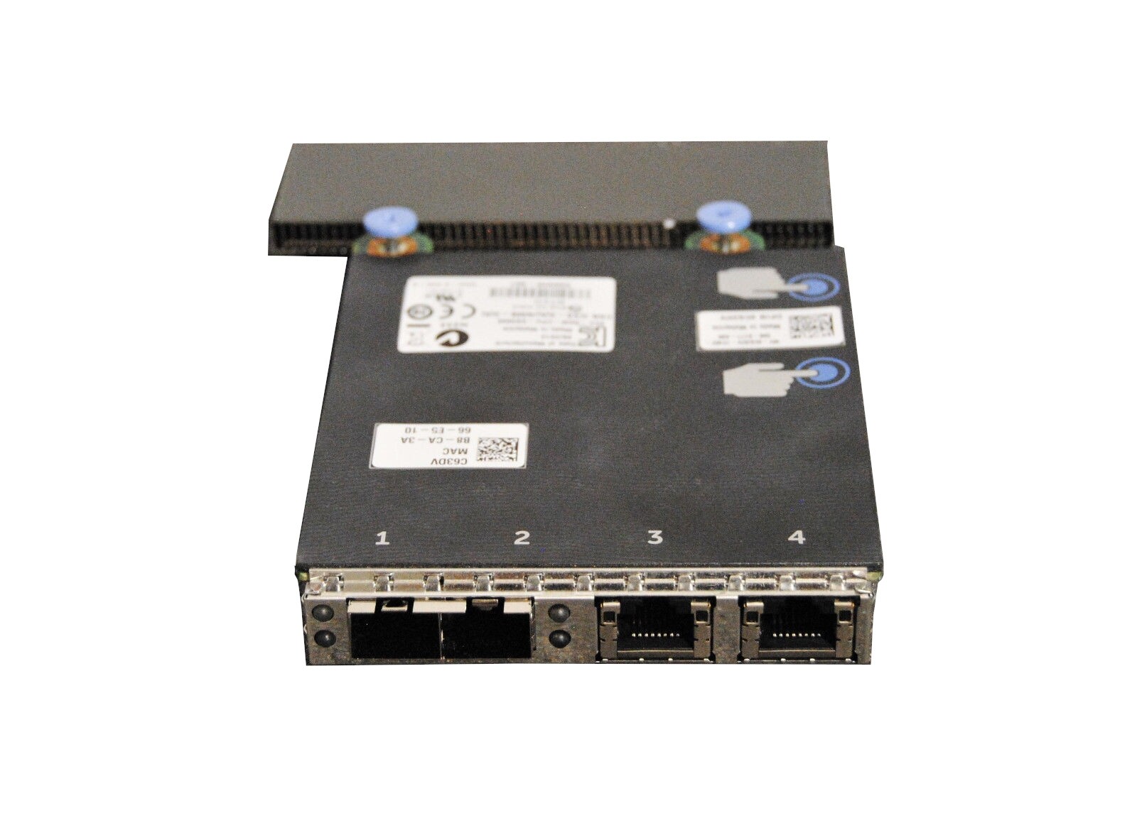 Dell X520+I350 Quad Port 10Gb Ethernet SFP+ Dual Port Gigabit Ethernet ...