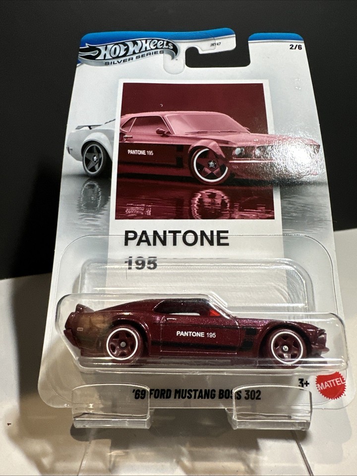 Hot Wheels Silver Series Pantone 69 Ford Mustang Boss 302 | eBay