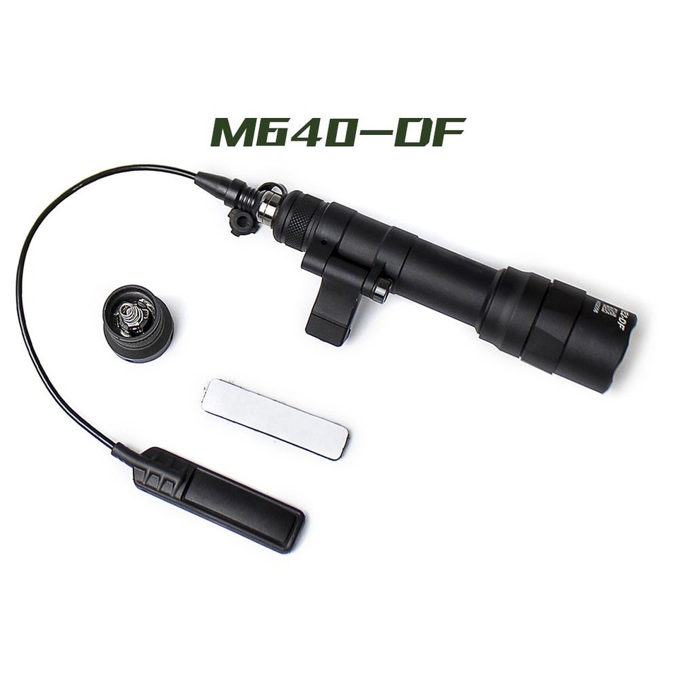Tactical M640DF M340C LED Weaponlight Offset Side Flashlight W/ Remote ...