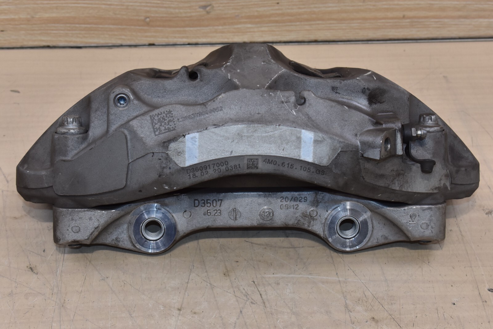 17-23 AUDI Q7 Q8 6 PISTON FRONT BRAKE CALIPER GENUINE OEM LH LEFT | eBay