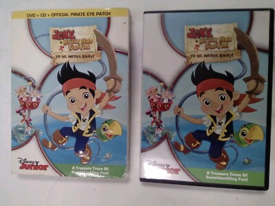 Jake & The Never Land Pirates: Yo Ho, Matey's Away - DVD/CD- w/slipcase ...