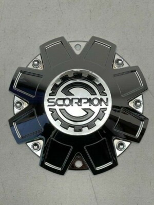 Scorpion Wheels Chrome Wheel Center Cap 244-CAP LG1606-65 | eBay