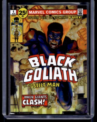 2024 UD Marvel Masterpieces Nahuel Grego Black Goliath Variant Cover ...