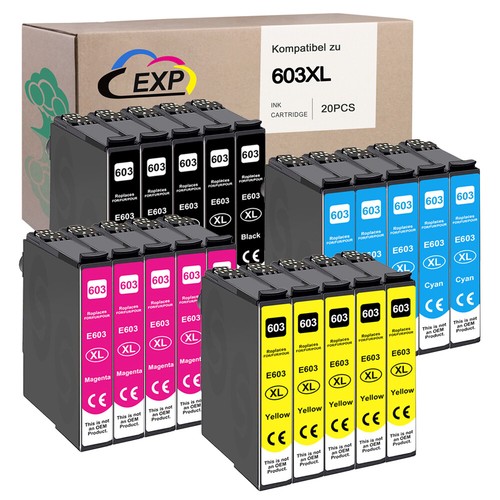 Patronen für Epson 603XL XP-2150 4150 2155 3150 3155 4155 WF-2870 2840 ...