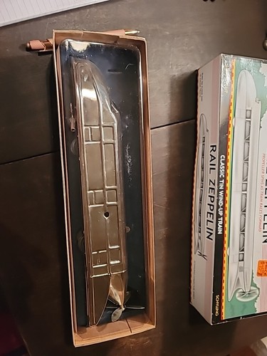 Vintage Rail Zeppelin Windup Toy Train (Still In Original Box) Mint ...