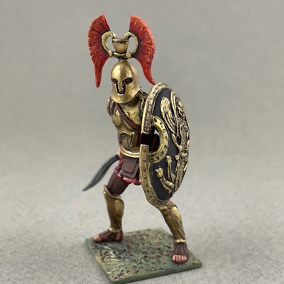 Greek Basileus figurine 54 mm, Painted miniature, Tin soldier, Ancient ...