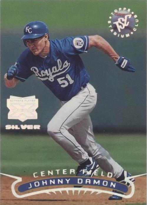 1996 Topps Stadium Club - Extreme Players Johnny Damon Silver for sale ...