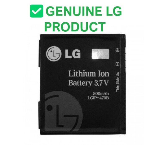 OEM LG VX8700 Battery (LGIP-470B) - 3.7V 800mAh, Fits Decoy VX8610 | eBay