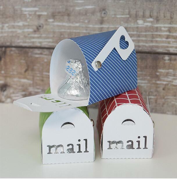 Foldable Mailbox Mail Word Heart Metal Cutting Dies DIY Scrapbooking ...