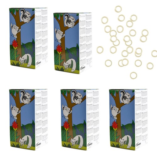 5000pcs Orthodontic Dental Elastics Band Animal images Fox Rabbit ...