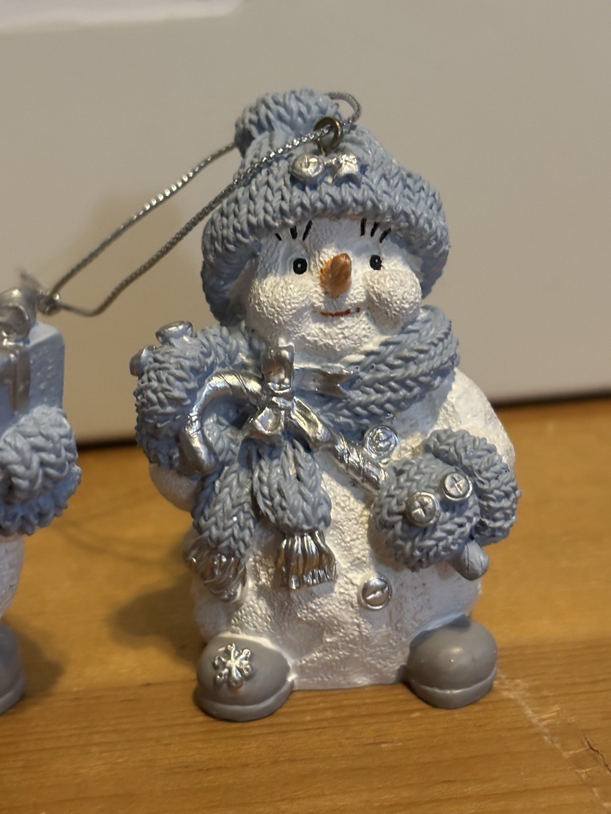 Set Of 3 Vintage Snow Buddies Snowman Ornaments | eBay