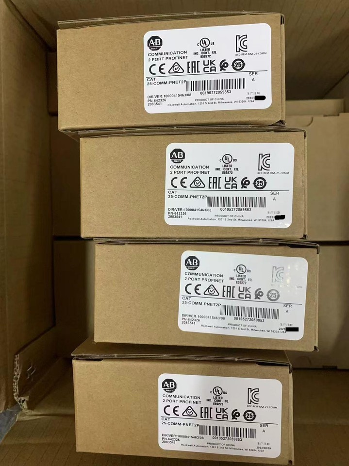 25-COMM-PNET2P /A Communication 2 Port Profinet Modules New Sealed PLC ...