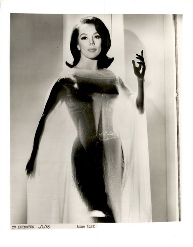 LG943 1965 Original Photo LISA KIRK Beautiful Sexy Bombshell Body ...