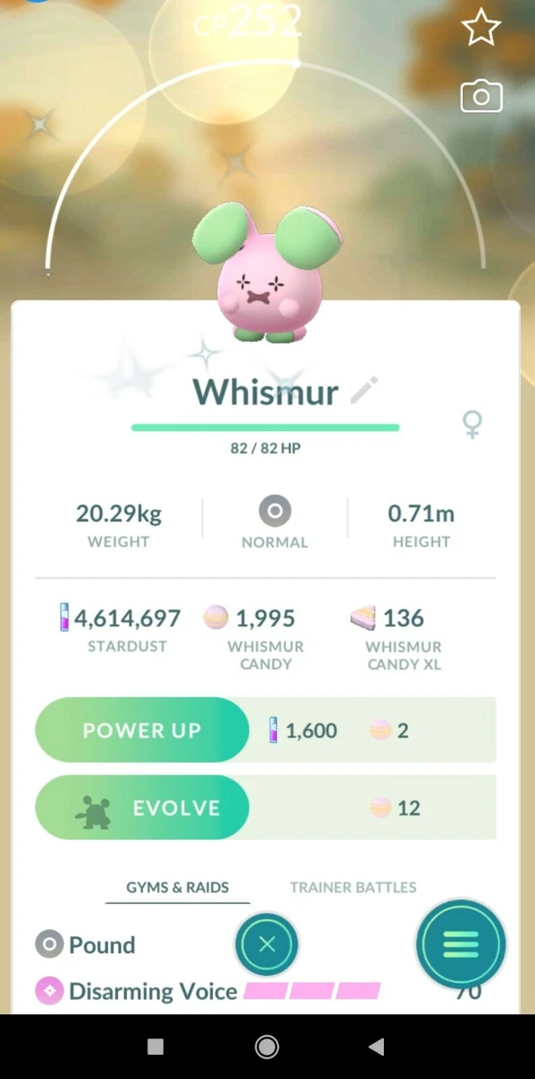 Pokemon Whismur Shiny
