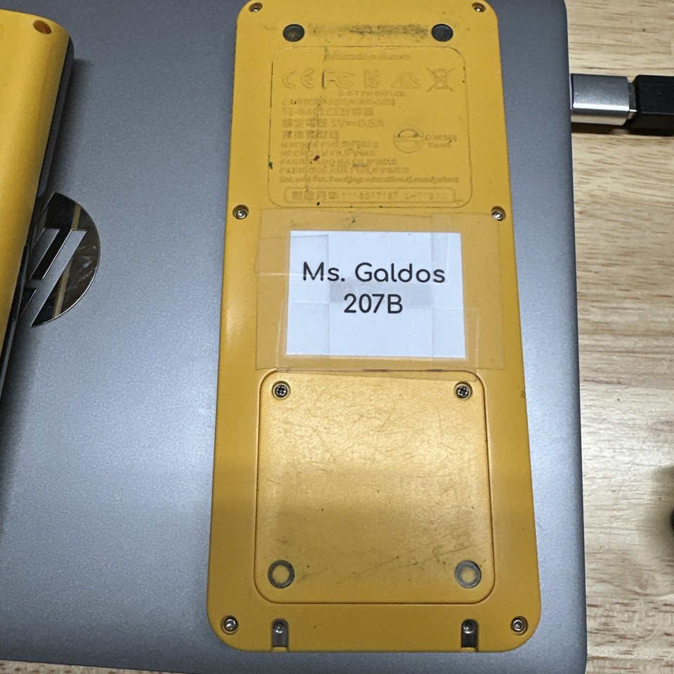 Texas Instruments TI-84 Plus CE Graphing Calculator Yellow School ...