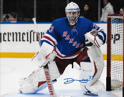 Signed Dylan Garand New York Rangers Autographed 8x10 Photo #7 Original ...