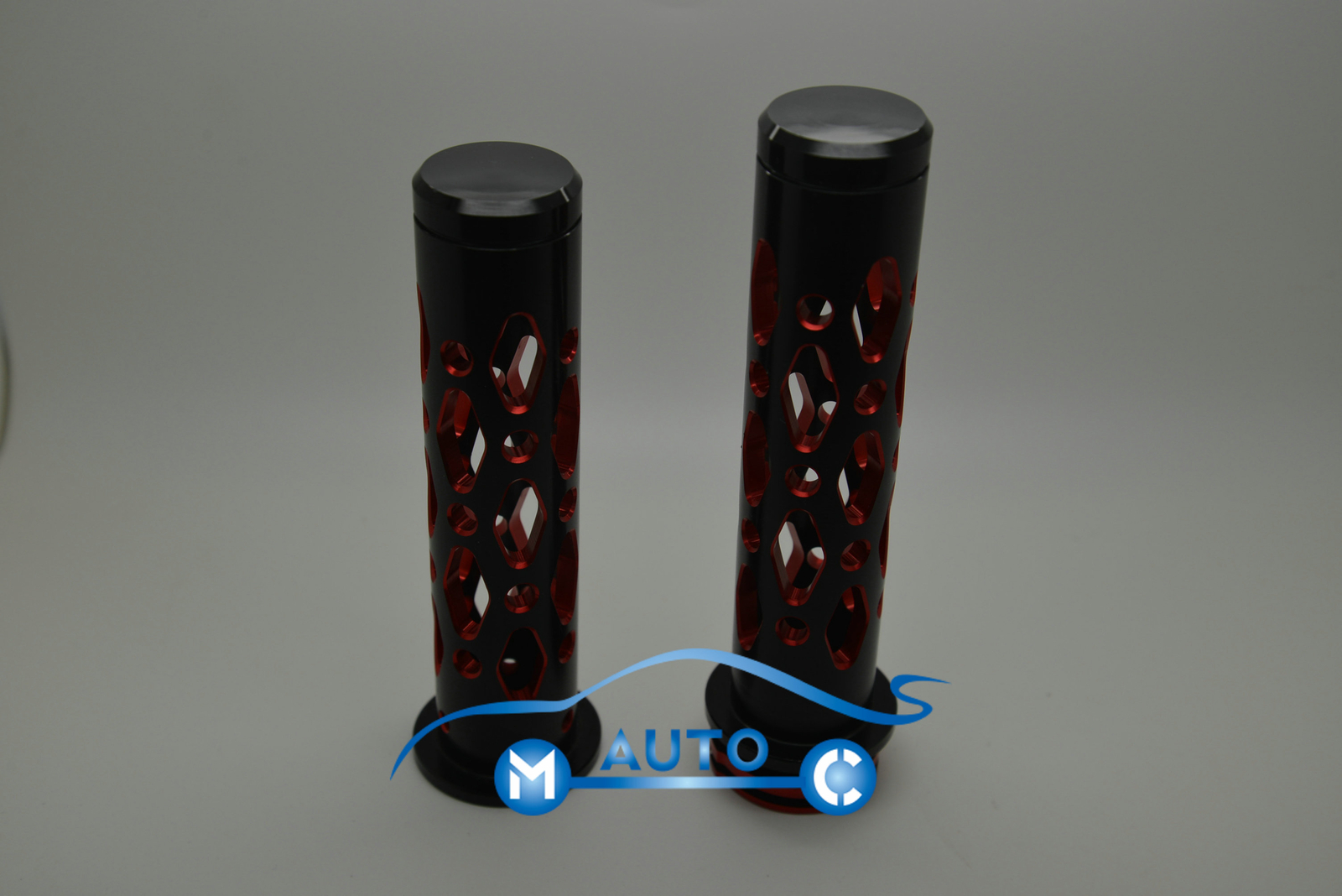 22MM 7/8" CNC Handlebar Grips For Yamaha Road Royal V Star VStar VMax ...