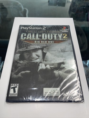 Call of Duty 2 Big Red One Collector's Edition PlayStation 2 PS2 2005 ...