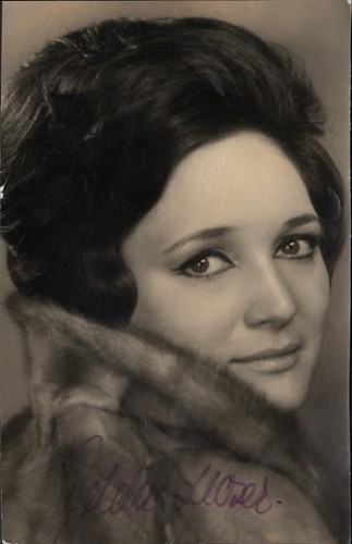 EDDA MOSER - German Soprano - Original Handsigned B/W Photograph | eBay