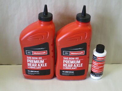Motorcraft Ford Fluid XY-80W90-QL SAE 80W-90 2 Quarts with 1 XL3 ...