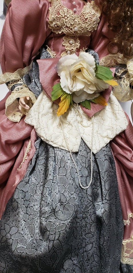 Vintage Emerald Doll Collection Victorian Porcelain Doll 28" | eBay