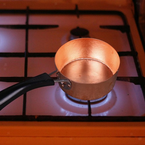 Milk Pan Multipurpose Melting Butter Copper Pot for Kitchen Home ...