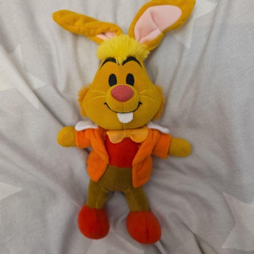 Disney Store Plush March Rabbit Alice In Wonderland | eBay