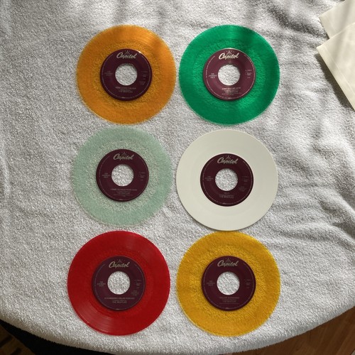 BEATLES - 45RPM COLOR VINYL RECORDS - CAPITOL RECORDS - FOR JUKEBOXES ...