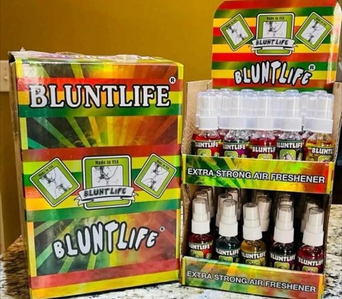 Bluntlife Extra Strong Air Freshener Spray 50 Count In Store Display ...
