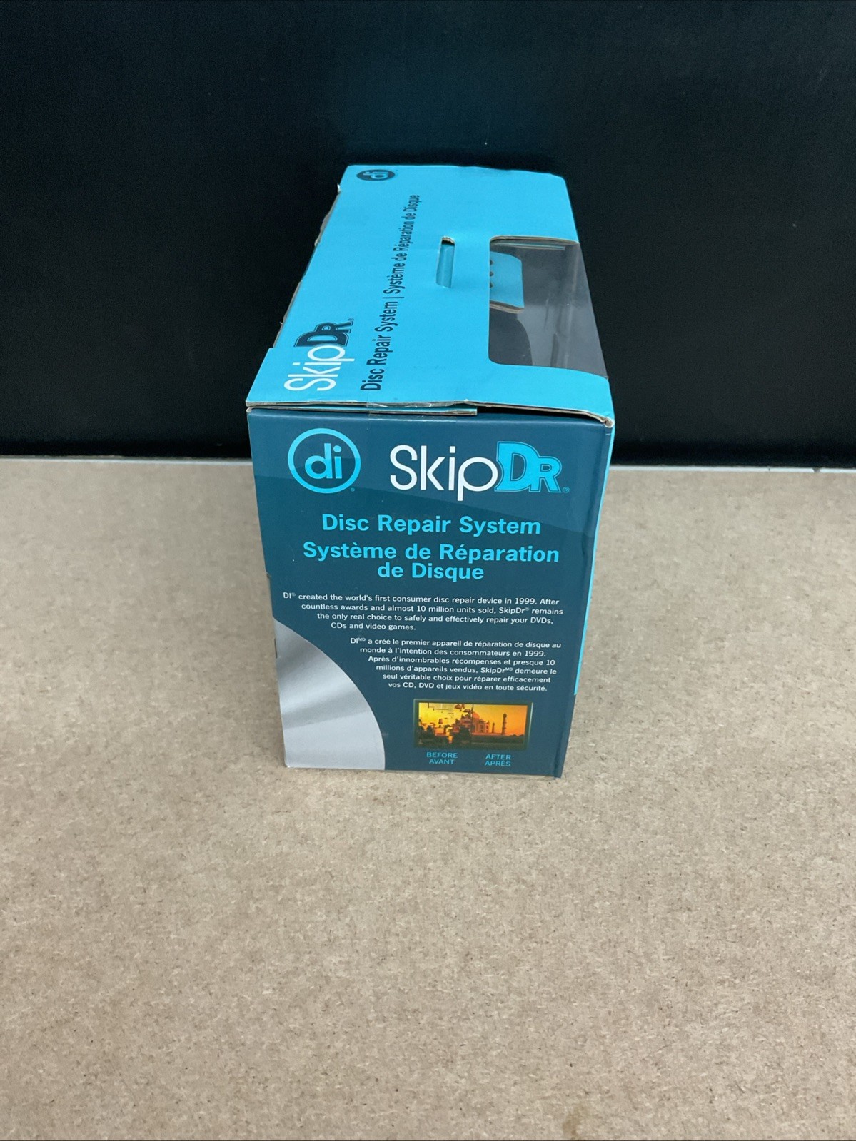 SkipDr Manual CD & DVD Disc Repair System (Black/Blue) [New Cleaner] | eBay