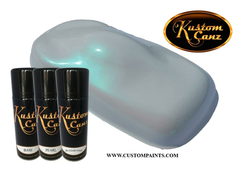 12oz Aerosol Pearl Turquoise - Urethane Base, Automotive Paint, Pearl ...