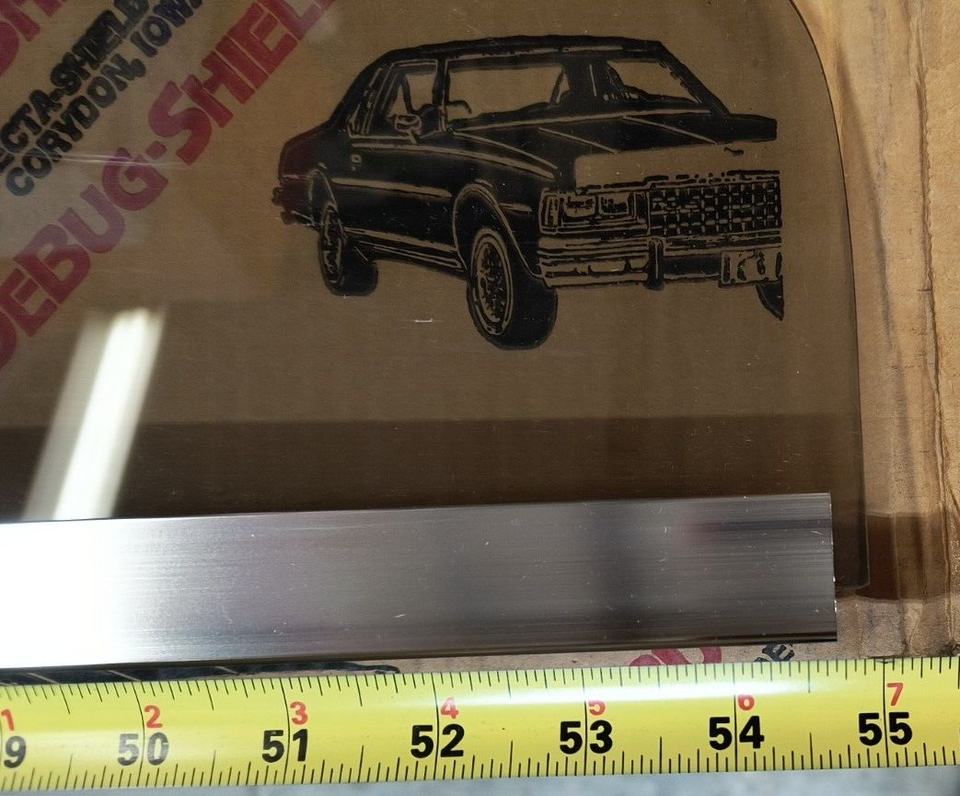 NOS Deflecta-Shield 2535 SC 55" Solar Grey Bug Shield Cadillac Eldorado ...