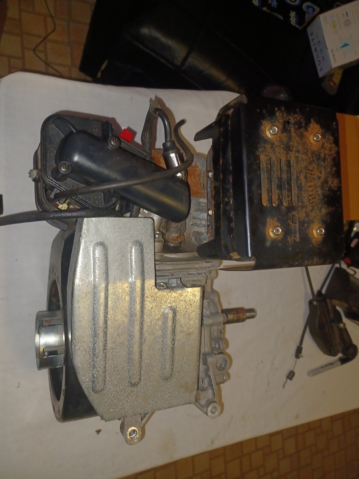 Snow Blower Engine 123cc Motor for Craftsman or MTD - Parts or Repair ...