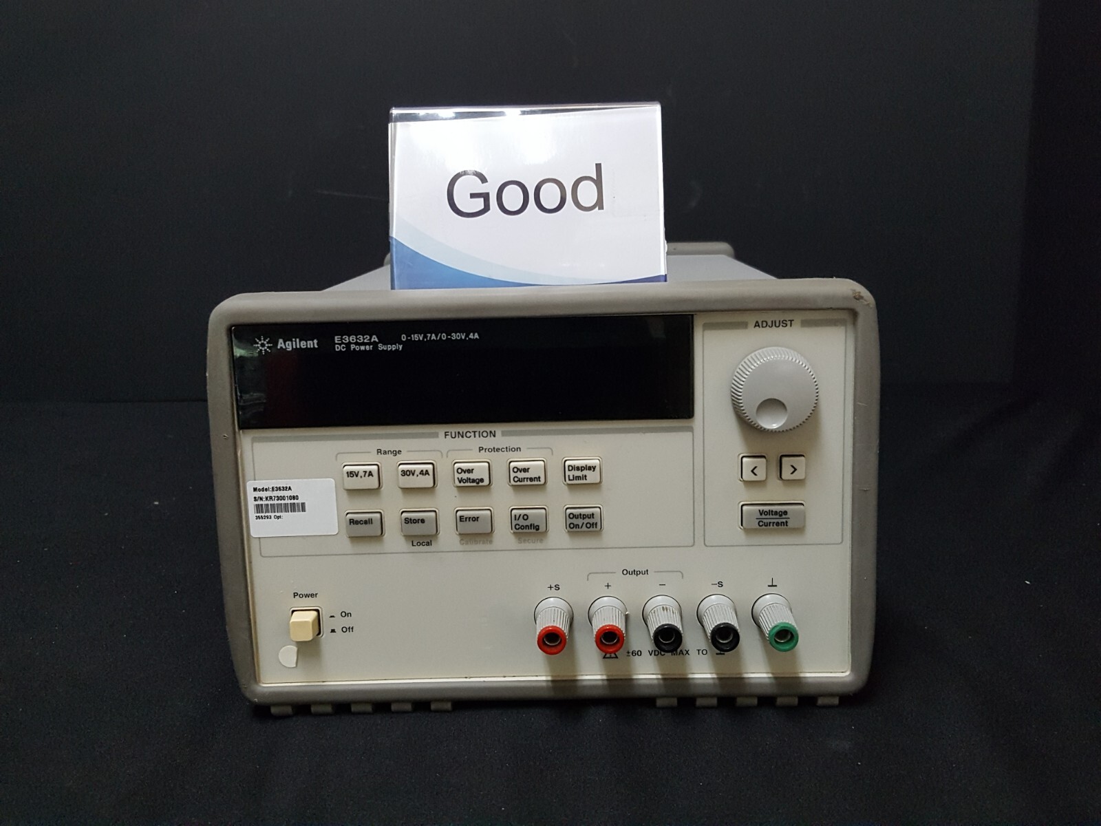 Agilent E3632A: 0-15V, 7A / 0-30V,4A DC Power Supply (1080) | eBay