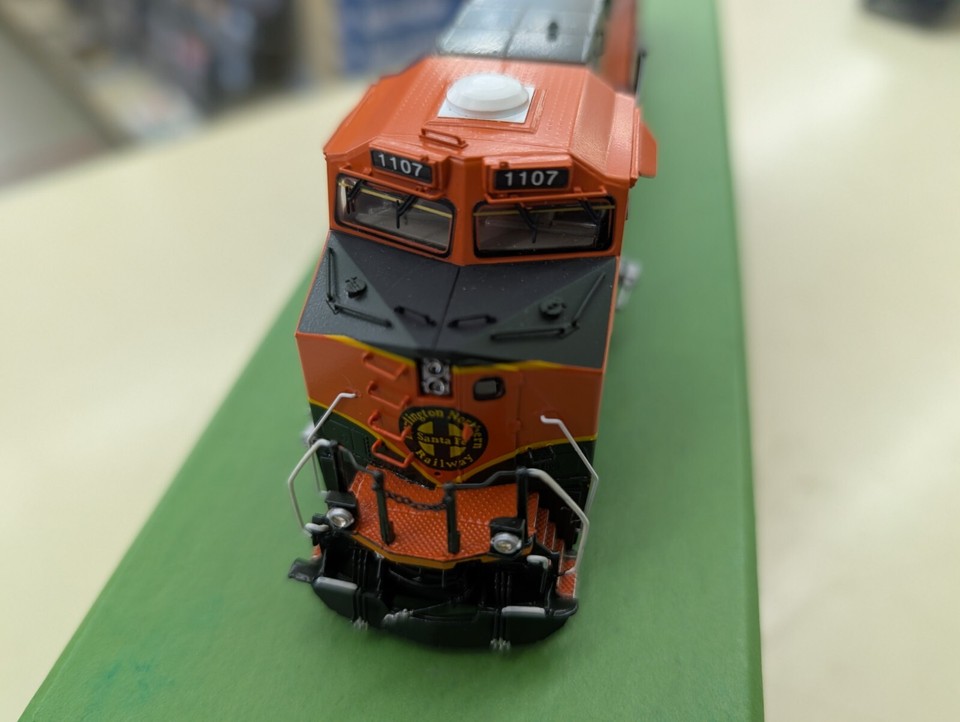 Overland Models Inc HO Painted Brass BNSF #1107 9C44-9W DC NO SOUND | eBay