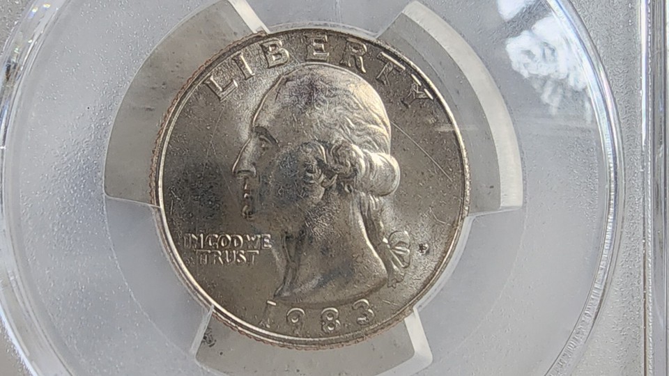 1983-P 25c Washington Quarter PCGS MS66+ D.L. Hansen | eBay