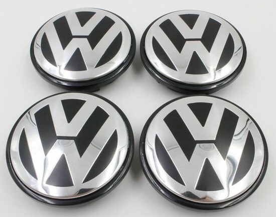 Volkswagen VW OEM Touareg 3" Plastic Wheel Center Cap Hub Dust Cover ...
