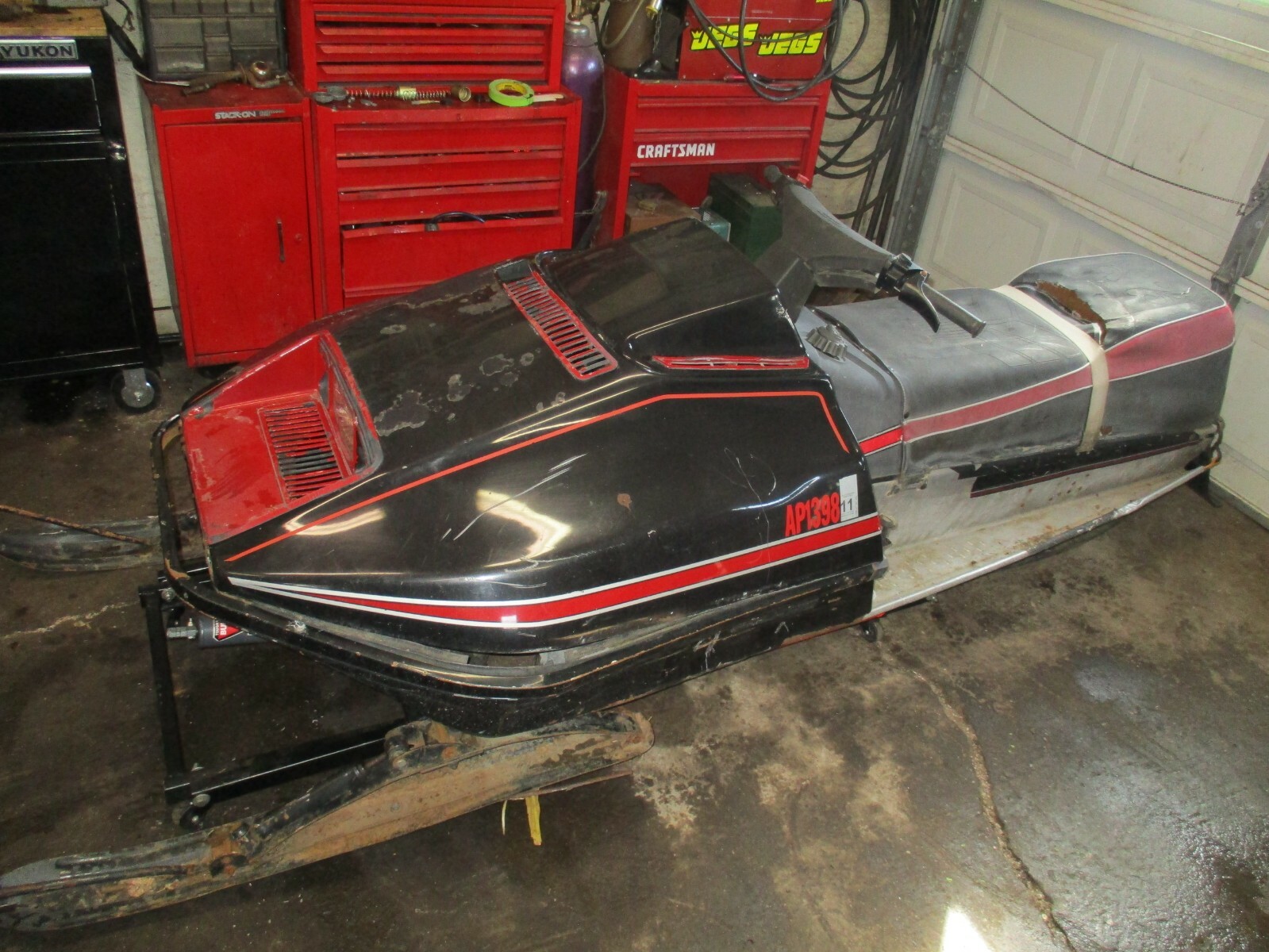 Vintage 85 Polaris SS 440 Snowmobile Exhaust Pipe Muffler | eBay