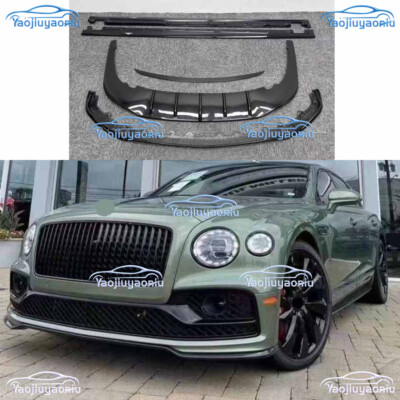 Fits For Bentley Flying Spur W12 2019-2024 Dry Carbon Fiber Front ...