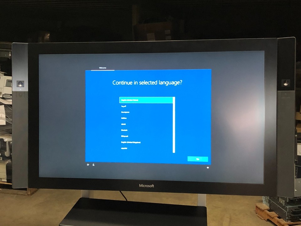 MICROSOFT SURFACE HUB 55" 1597 i5-4th GEN 8GB RAM 128GB SSD *Freight ...