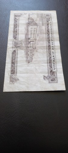 Australia 10 Shillings, 1961, R17, Prefix AH-39 813513, (P-33a) | eBay