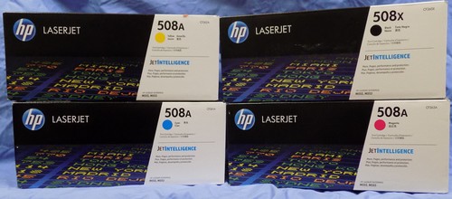HP Laserjet 508A X Ink Toner Print Cartridge 4-Pack CE360X CE361A CE362A CE363A | eBay