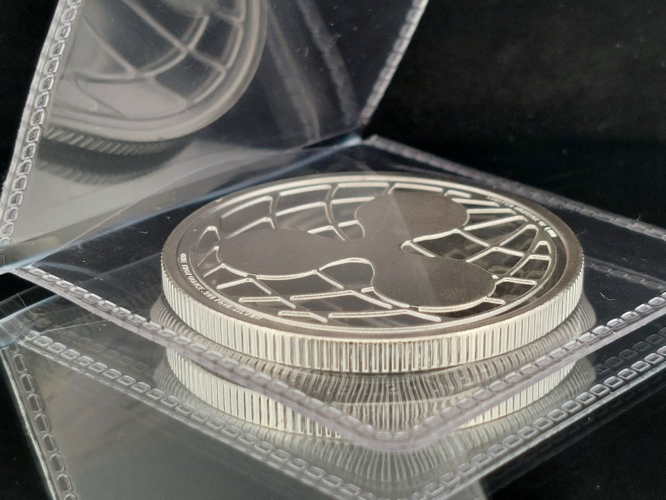 2024 XRP / Ripple - 1 oz 0.999 Silver BU Mintage 1000 Crypto Intaglio ...