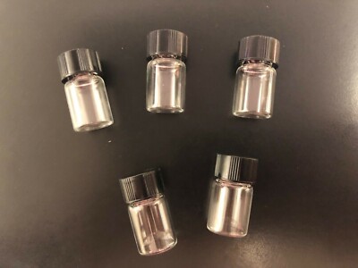 5 Glass .5 oz Gold Vials For Gold Prospecting | eBay